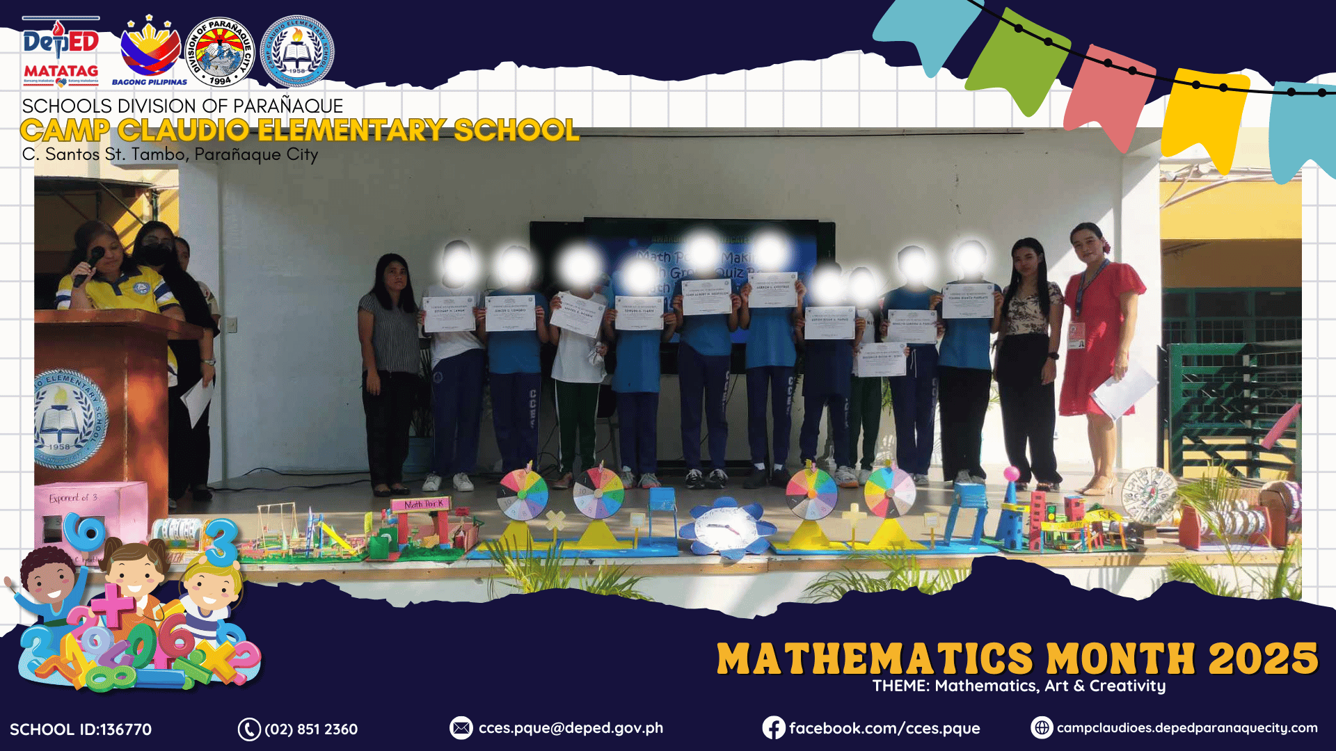 A Colorful Celebration of Mathematics Month 2025 | Camp Claudio ...